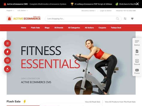 Active Ecommerce Cms Сайты Php скрипты BootstrapТема