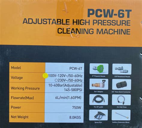 《含稅》台灣公司貨 允統財wipcool Pcw 6t可調壓10 40bar冷氣清洗機 空調清洗機 洗冷氣安裝 真空機 蝦皮購物