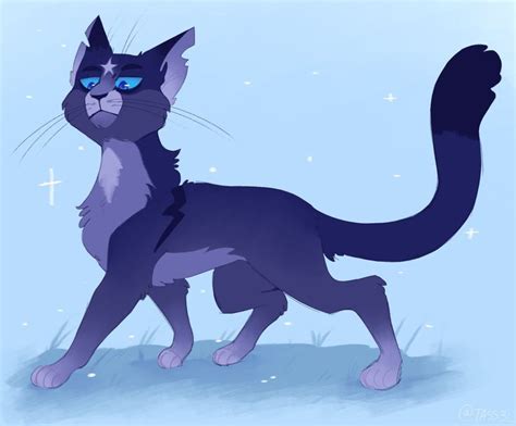 Bluestar Warrior Cat Art