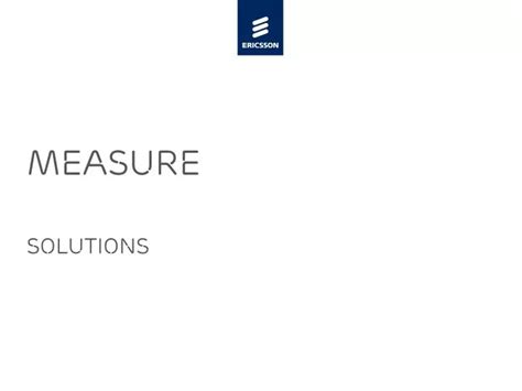 PPT Measure PowerPoint Presentation Free Download ID