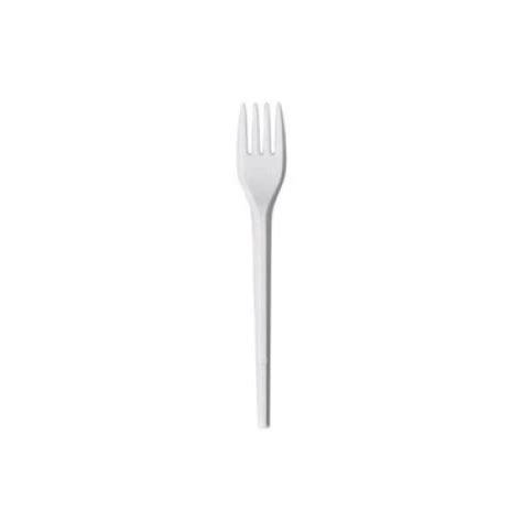 Set Furculite De Unica Folosinta Albe 100buc EMAG Ro