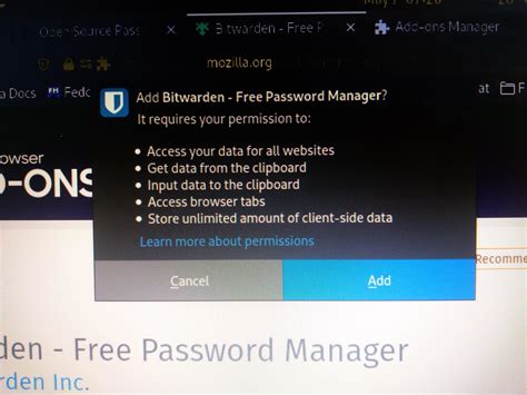 Why This Extension Need All These Permissions R Bitwarden
