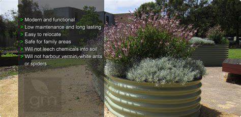 Colorbond Raised Garden Beds For Veggies And Flowers