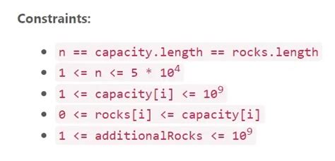Leetcode 2279 Maximum Bags With Full Capacity Of Rocks 解題思路及翻譯