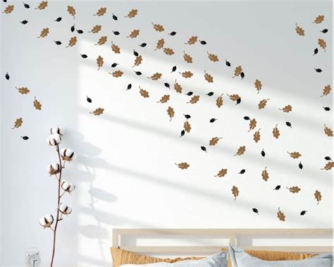 Oak Leaf Pattern Decal