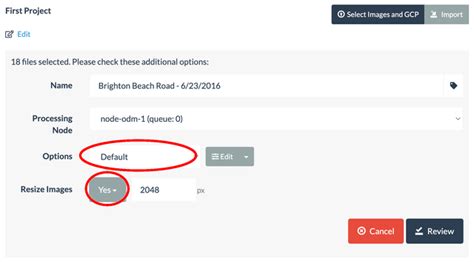 Creating A Task Webodm Lightning