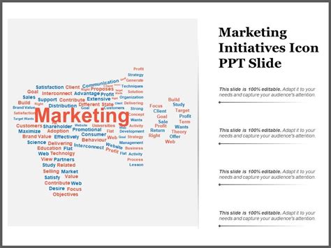 Marketing Initiatives Icon Ppt Slide Powerpoint Slide Presentation Sample Slide Ppt