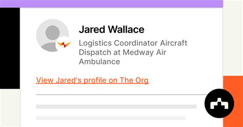 Jared Wallace Logistics Coordinator Aircraft Dispatch At Medway Air