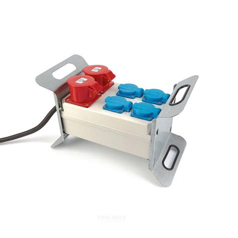 Hbm 2 X 400 Volt And 4 X 230 Volt Distribution Block Protective Earth Uk Hbm 2 X 400 Volt And 4 X 230 Volt Distribution Block Protective Earth Uk