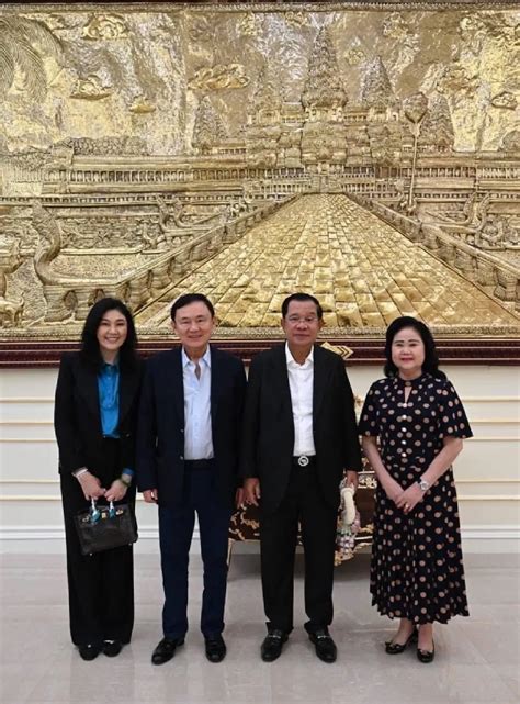 เปิดภาพ “ทักษิณ ยิ่งลักษณ์” โผล่ร่วมงานวันเกิดสมเด็จฮุน เซนที่กัมพูชา