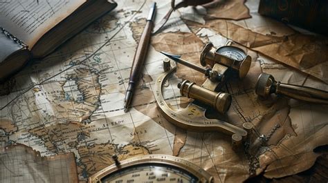 Free Vintage Navigation Tools Image Download At StockCake