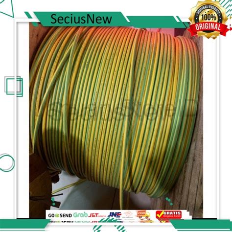 Jual KABEL TUNGGAL NYA 25MM 25 MM GROUNDING KUNING HIJAU Shopee Indonesia