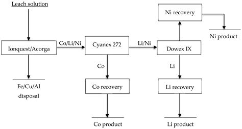 Lithium Process Flowsheet