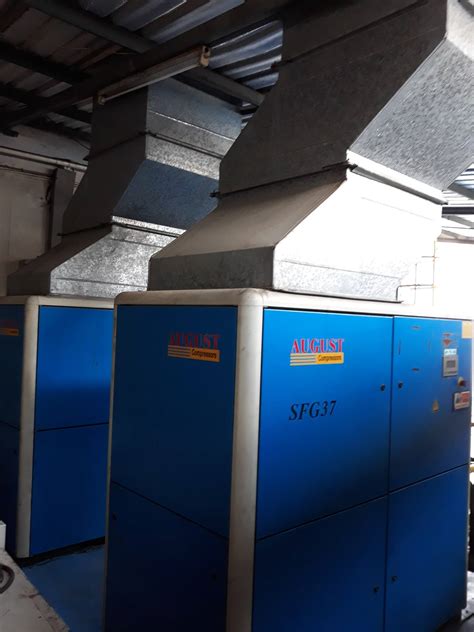 ปั๊มลมสกรู August Screw August Air Compressor Thailand