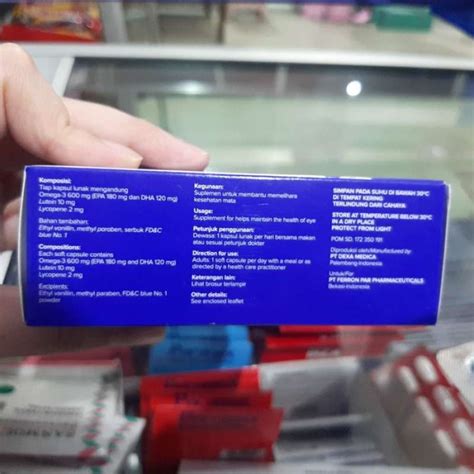 Promo Optimax O3 Box Isi 30 Kapsul Omega 3 Lutein Lycopene Vitamin