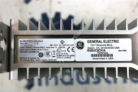 Is420ucsch1a By General Electric Ucsc 4c Turbine Fa Profinet Controlle