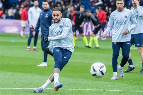Photo Neymar Jr Paris Sg Lors Du Match De Ligue 1 Uber Eats Psg
