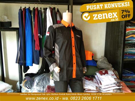 Desain Baju Pdh Online Zenex Konveksi
