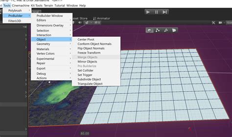 Pro Builder Polybrush How To Combine Separate Planes Into One