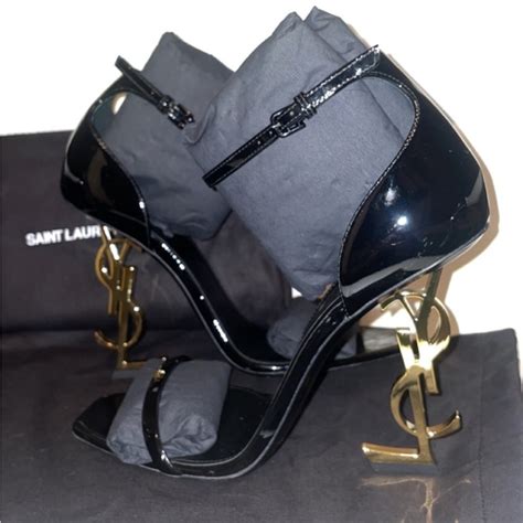 Yves Saint Laurent Shoes Ysl Opium Heel Sz 7 Poshmark