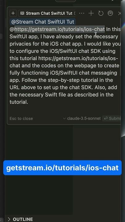 Build Swiftui Chat Messaging App In Cursor Ai Cursor Ios Swift Swiftui Chat Claude Youtube