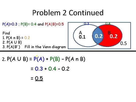 Notes 12 Conditional Probability With Venn Diagrams Conditional