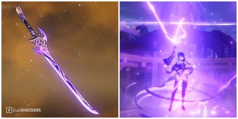 Raiden Shoguns Mistsplitter Reforged Sword Genshin Im Vrogue Co