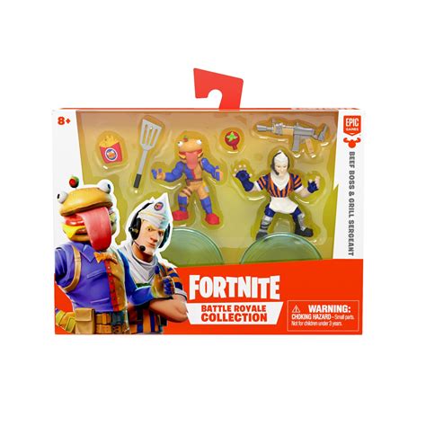 Fortnite Battle Royale Collection Mini Figures Beef Boss And Grill