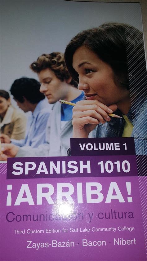 Arriba Comunicaci N Y Cultura Volume 1 SPANISH 1010 3 E