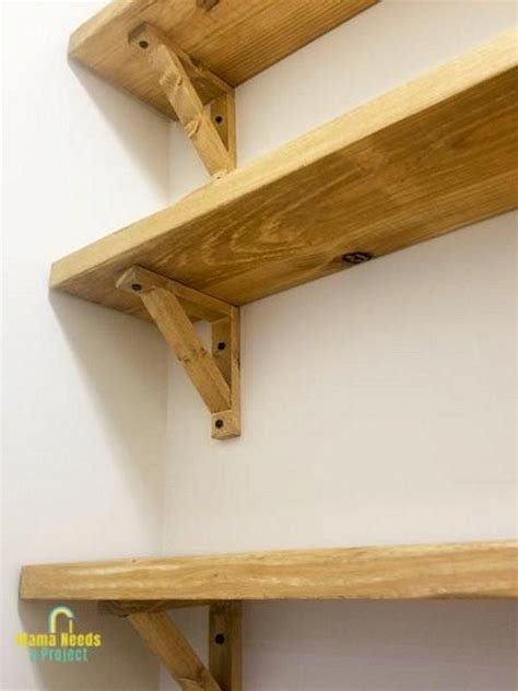 18 Diy Shelf Brackets Ideas Mint Design Blog