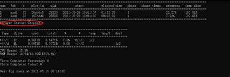 MY Manager Status Stopped But It Is Working Background Issue 905