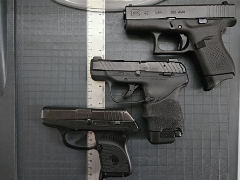 Small Pistol Showdown Ruger Lcp Vs Glock 42 Vs Ruger Lcp Max Better