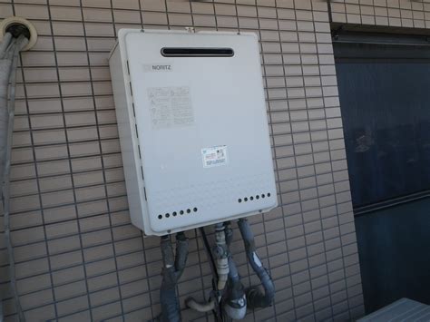 尼崎市大島マンション ノーリツ16号ガスふろ給湯器 取替交換工事施工 Gt 1628sawx から Gt 1670saw Bl 尼崎の給湯