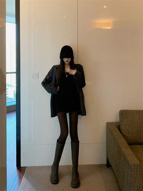 라이크 유리스타킹 기모레깅스