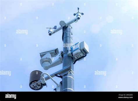 Automatic Weather Station With A Weather Monitoring System And Video