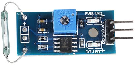 Reed Switch Module — Sunfounder Ulimate Raphael Kit For Raspberry Pi Documentation