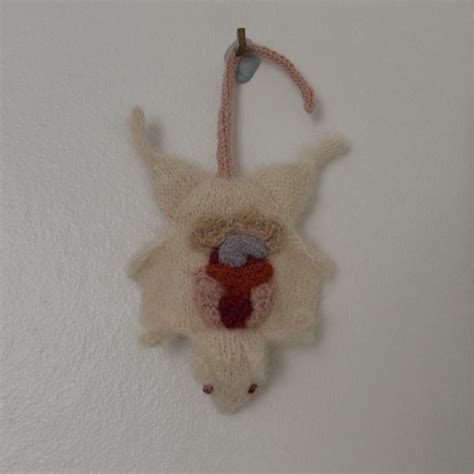Knitted Dissected Bat Specimen Etsy