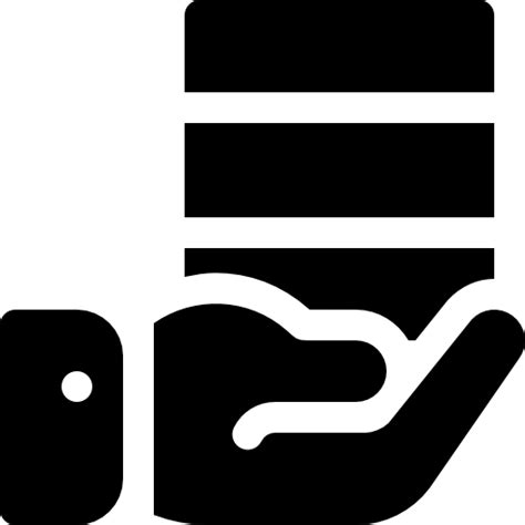 Data Basic Rounded Filled Icon