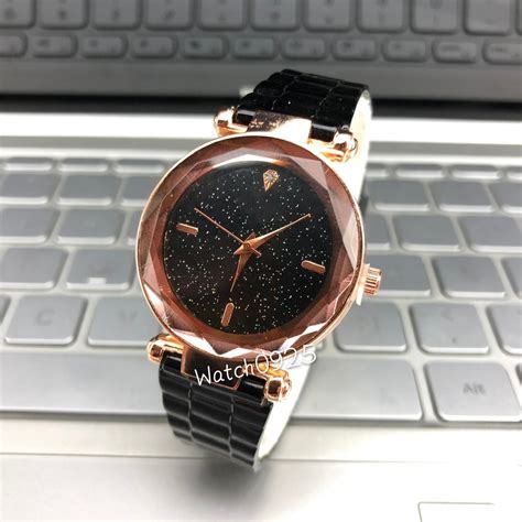 Jual Jam Tangan Wanita Leather Quartz Jam Tangan Fashion Wanita Jam
