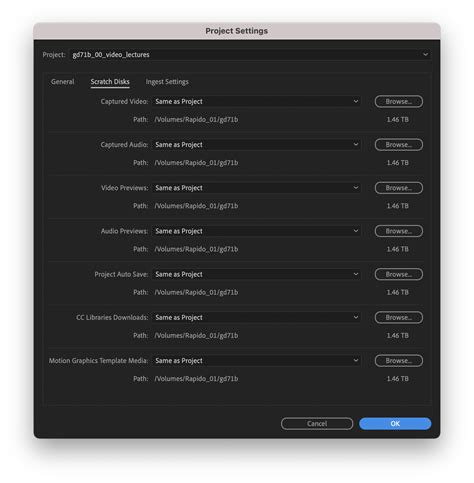 Solved: Premiere Pro 2023 Autosave location - Adobe Product Community ...