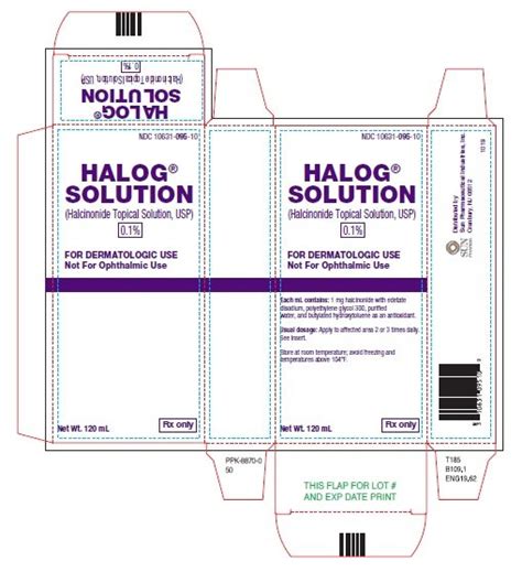 Halog Solution Package Insert Prescribing Information