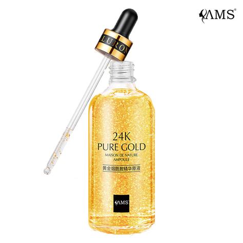 24k Gold Niacinamide Essence Liquid Cosmetics Oem Factory Guangzhou
