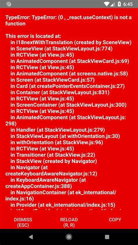 Typeerror0 Econtext Is Not A Function · Issue 742 · I18nextreact I18next · Github