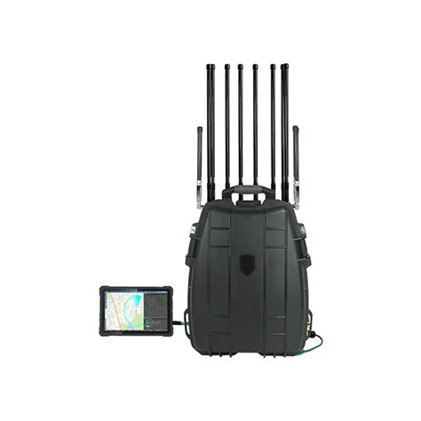 Portable Drone Detection And Jamming Backpack 2 In 1 Integrated System