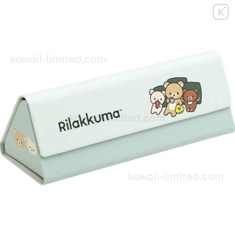 Japan San X Triangular Glasses Case Rilakkuma New Basic Rilakkuma