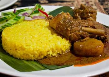 Nasi Kunyit Recipe Turmeric Glutinous Rice Recipe