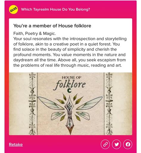 Which Tayrealm House Do You Belong Quiz From Alef Vernon R Taylorswift