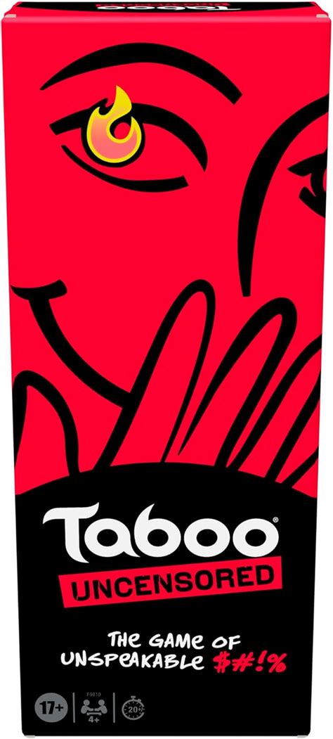 Brandclub Hasbro Gaming Taboo Uncensored Board Game For Adults Only