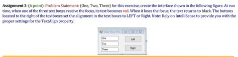 Solved Assignment Point Problem Statement One Chegg