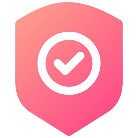 Guarantee Generic Gradient Fill Icon